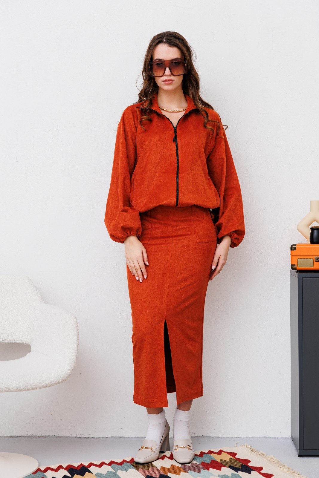 Костюм с юбкой 475-1 NikVa купить - 8% скидка | в наличии